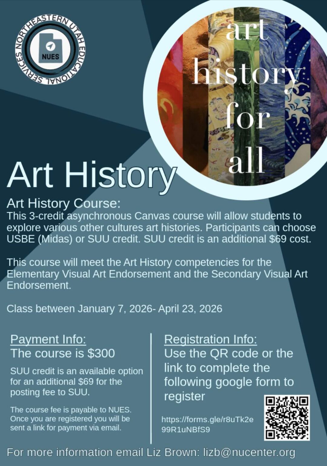 NUES Art History Course - Northeastern Utah Educational Services